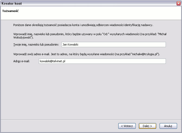 Mozilla Thunderbird - konfiguracja programu pocztowego