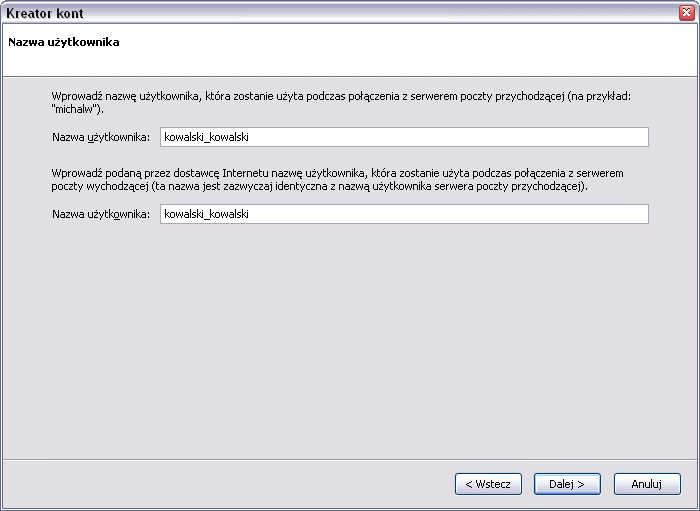 Mozilla Thunderbird - konfiguracja programu pocztowego